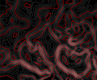 Customized Topographic Vinyl Wrap