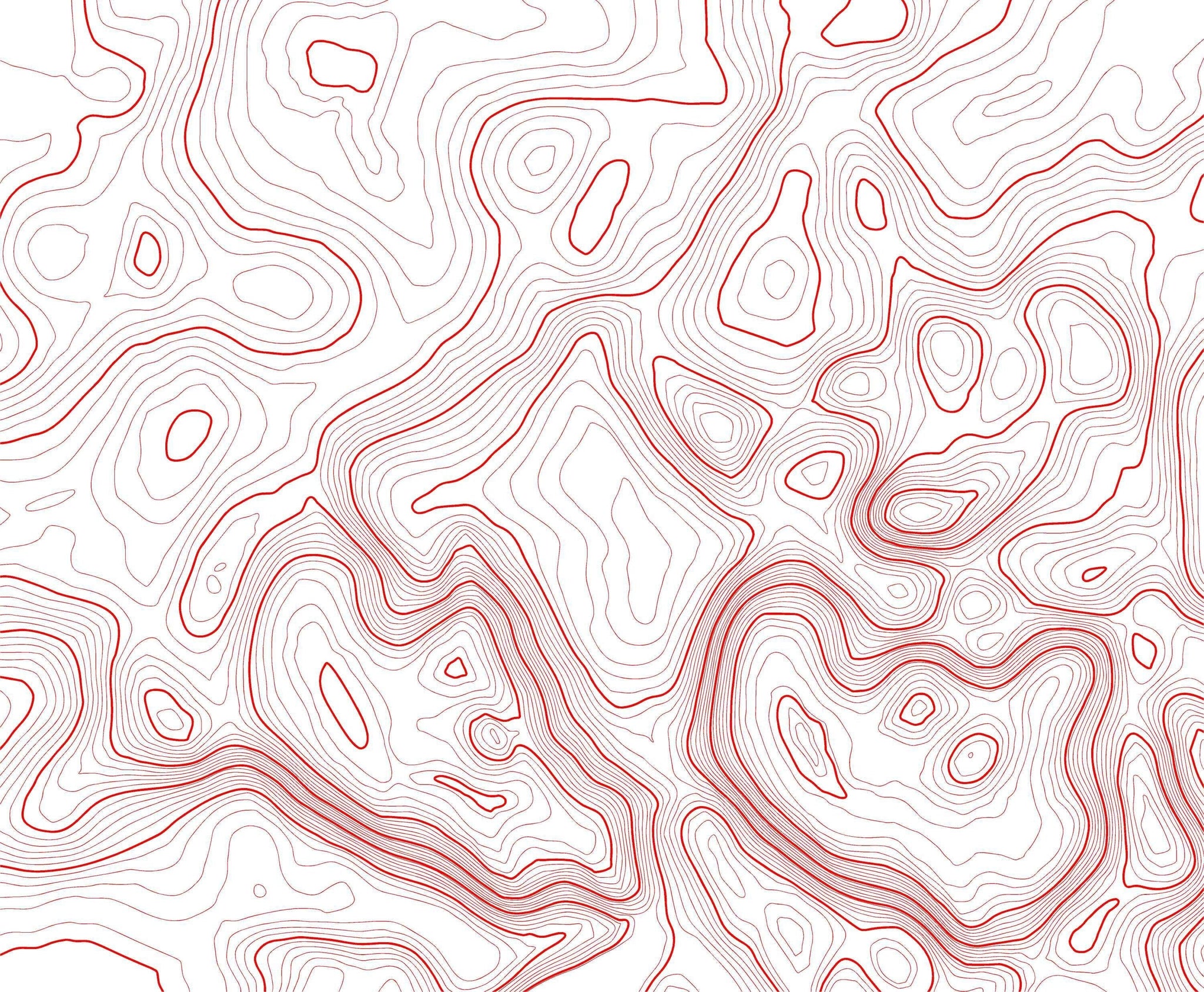 Customizable Topographic Topo Hood Wrap Vinyl Custom Sizes and Color C